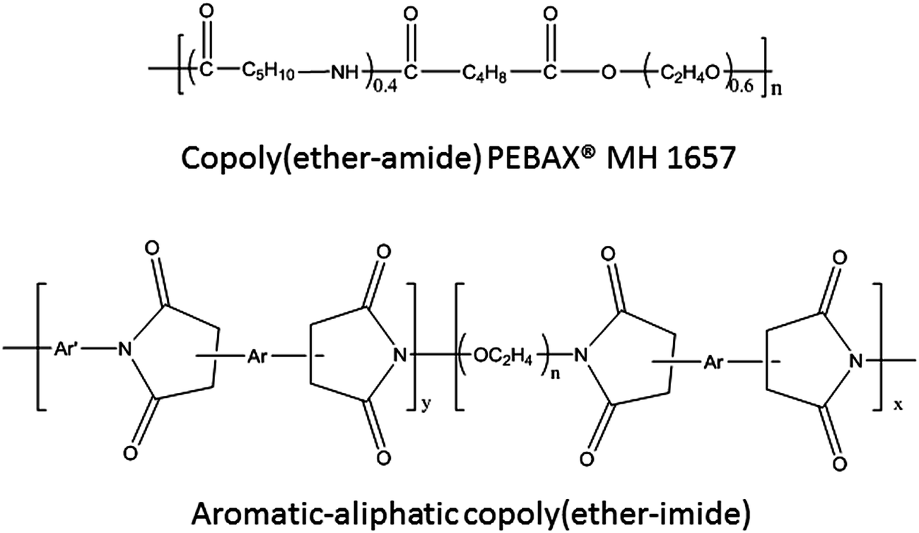 Poly(ether–amide) vs. poly(ether–imide) copolymers for post-combustion membrane separation ...