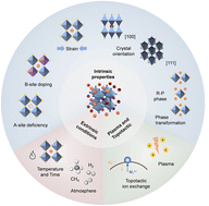 Recent advances in exsolved perovskite oxide construction: exsolution ...