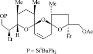 Synthesis of the bis-spiroacetal moiety of the polyether antibiotic ...
