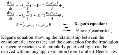 Synchronous enantiomeric enrichment of both reactant and product by ...