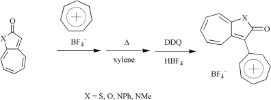 Stability of heteroazulene-substituted tropylium ions: synthesis and ...