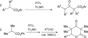 Powerful Claisen condensation and Claisen–aldol tandem reaction of α,α ...