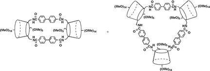 New cyclodextrin dimer and trimer: formation of biphenyl excimer and ...