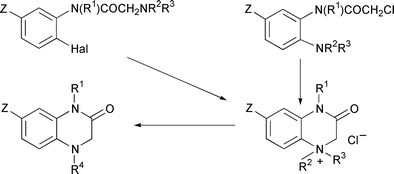Synthesis of quinoxaline derivatives from substituted acetanilides ...