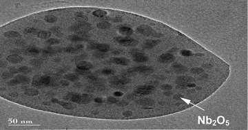 Synthesis and characterization of SiO2–Nb2O5 systems prepared by the ...