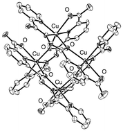 A homoleptic, self-assembled [2 × 2] square Cu4 complex exhibiting ...