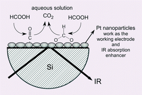 Surface-enhanced IR absorption on platinum nanoparticles: an ...