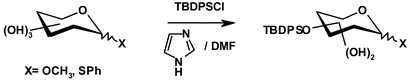 Imidazole-promoted 1,4-migration of the tert-butyldiphenylsilyl group ...