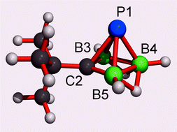 A new nido-5-vertex cluster, phosphacarba-nido-pentaborane, 2-tBu-1,2 ...