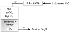 Catalysis in inverted supercritical CO2/aqueous biphasic media - Green ...