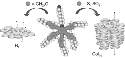 Specific interactions in discotic liquid crystals - Journal of ...