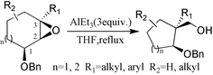 A novel AlEt3-promoted tandem reductive rearrangement of 1-benzyloxy-2 ...