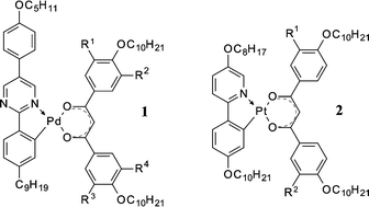 Molecular design at the calamitic/discotic cross-over point ...