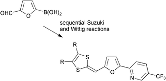 5-Formyl-2-furylboronic acid as a versatile bifunctional reagent for ...