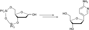 Conversion of 2-deoxy-d-ribose into 2-amino-5-(2-deoxy-β-d ...