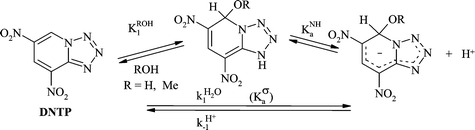 An extremely highly electrophilic heteroaromatic structure: 4,6 ...