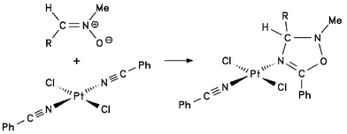 Ligand discrimination in the reaction of nitrones with [PtCl2(PhCN)2 ...