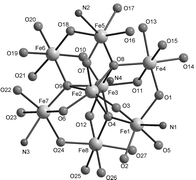 Preparation and properties of new Fe6 and Fe8 clusters of iron(iii ...