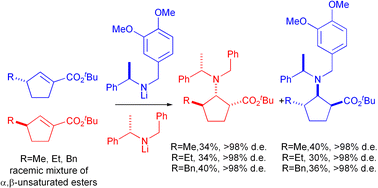 Parallel kinetic resolution of tert-butyl (RS)-3-alkyl–cyclopentene-1 ...
