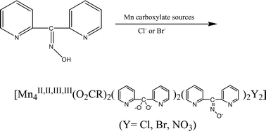 Di-2-pyridyl ketone oxime [(py)2CNOH] in manganese carboxylate ...