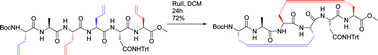 Pre-organization induced synthesis of a crossed alkene-bridged nisin Z ...