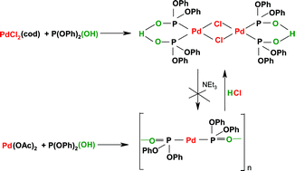 Chemistry of palladium phosphinite (PPh2(OR)) and phosphonite (P(OPh)2 ...