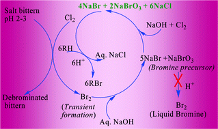 Eco-friendly and versatile brominating reagent prepared from a liquid ...