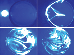 Chaotic mixing in microdroplets - Lab on a Chip (RSC Publishing)