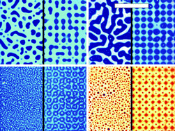 Polymer phase separation on lattice patterned surfaces - Soft Matter ...