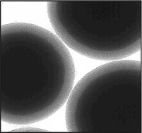 Synthesis of monodisperse spherical silica particles with solid core ...