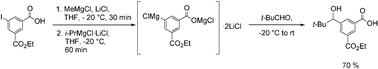 Halogen–magnesium exchange on unprotected aromatic and heteroaromatic ...