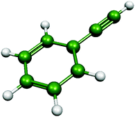 An examination of structural characteristics of phenylacetylene by ...