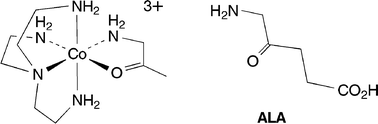 First aminoacetone chelate: [Co(tren){NH2CH2C(O)CH3}]3+—a substrate ...
