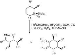 Hosomi–Sakurai reactions of silacyclohexenes - Organic & Biomolecular ...