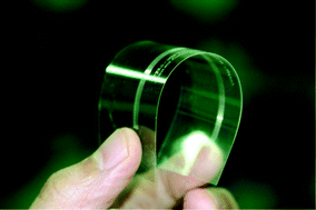 Organic–inorganic hybrid materials for flexible optical waveguide ...