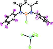 Synthesis and structures of boron dihalides supported by the C6F5 ...