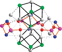 Synthesis and structure of the Li13 cage [{[O [[horiz bar, triple dot ...