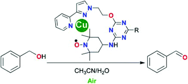 A copper complex bearing a TEMPO moiety as catalyst for the aerobic ...