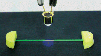 UV-LED photopolymerised monoliths - Analyst (RSC Publishing)