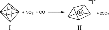 Kinetic study of the reaction of [Rh6(CO)16] with NO2−: insertion of ...