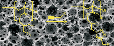 Click chemistry as a means to functionalize macroporous PolyHIPE - Soft ...