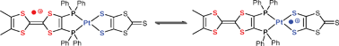 Redox bifunctionality in a Pt(ii) dithiolene complex of a ...