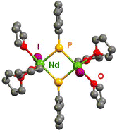 An unprecedented lanthanide phosphinidene halide: synthesis, structure ...
