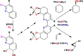 Azaarene cis-dihydrodiol-derived 2,2′-bipyridine ligands for asymmetric ...