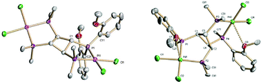 A novel linkage-isomeric pair of dinuclear Pd(ii) complexes bearing a ...