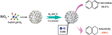 CoSi particles on silica support as a highly active and selective ...