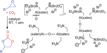 One-component catalysts for cyclic carbonate synthesis - Chemical ...