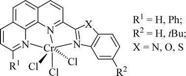 Chromium(III) complexes bearing 2-benzazole-1,10-phenanthrolines ...