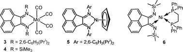 1,2-Bis(imino)acenaphthene complexes of molybdenum and nickel - Dalton ...