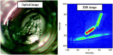 ESR imaging in solid phase down to sub-micron resolution: methodology ...